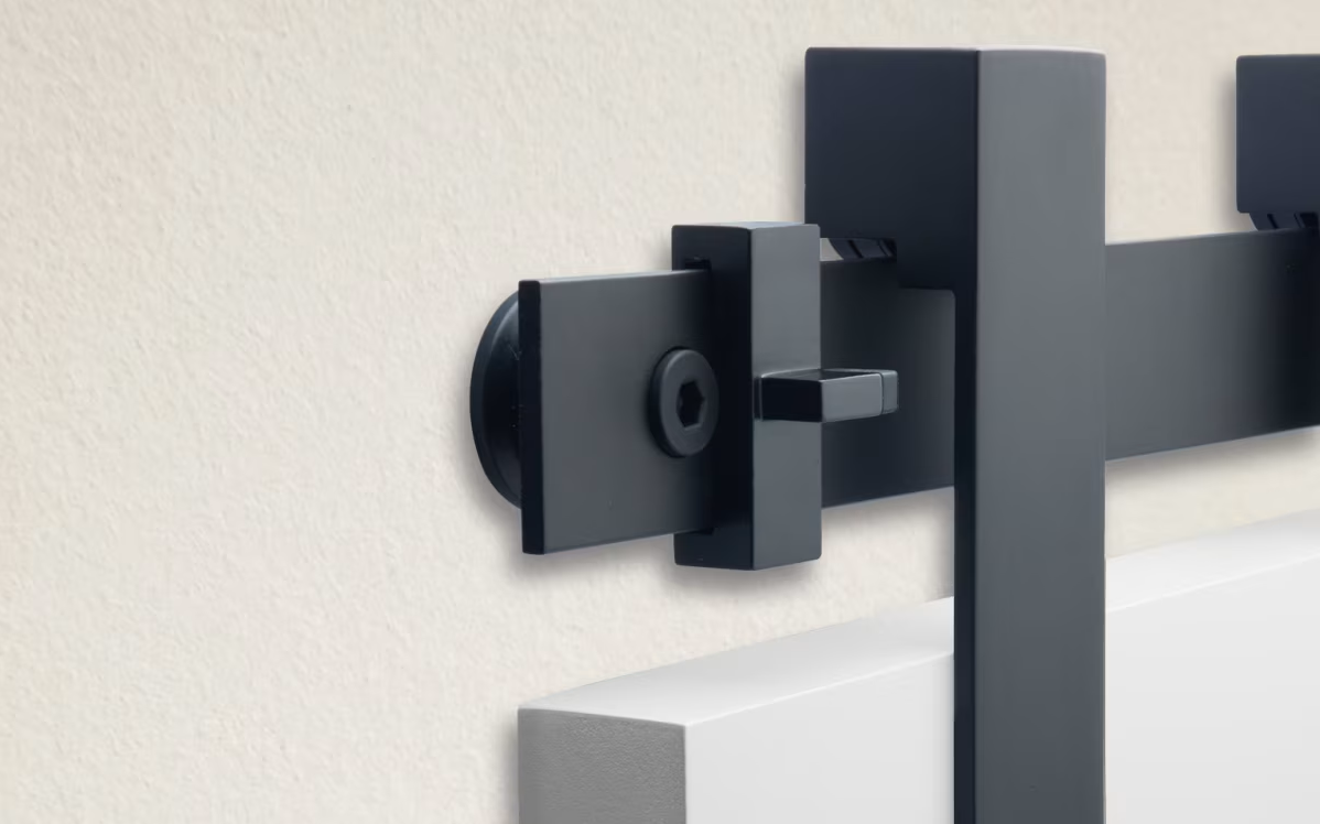 Emtek Low Profile Concealed Wheel Barn Door Hardware – Decor Builders ...